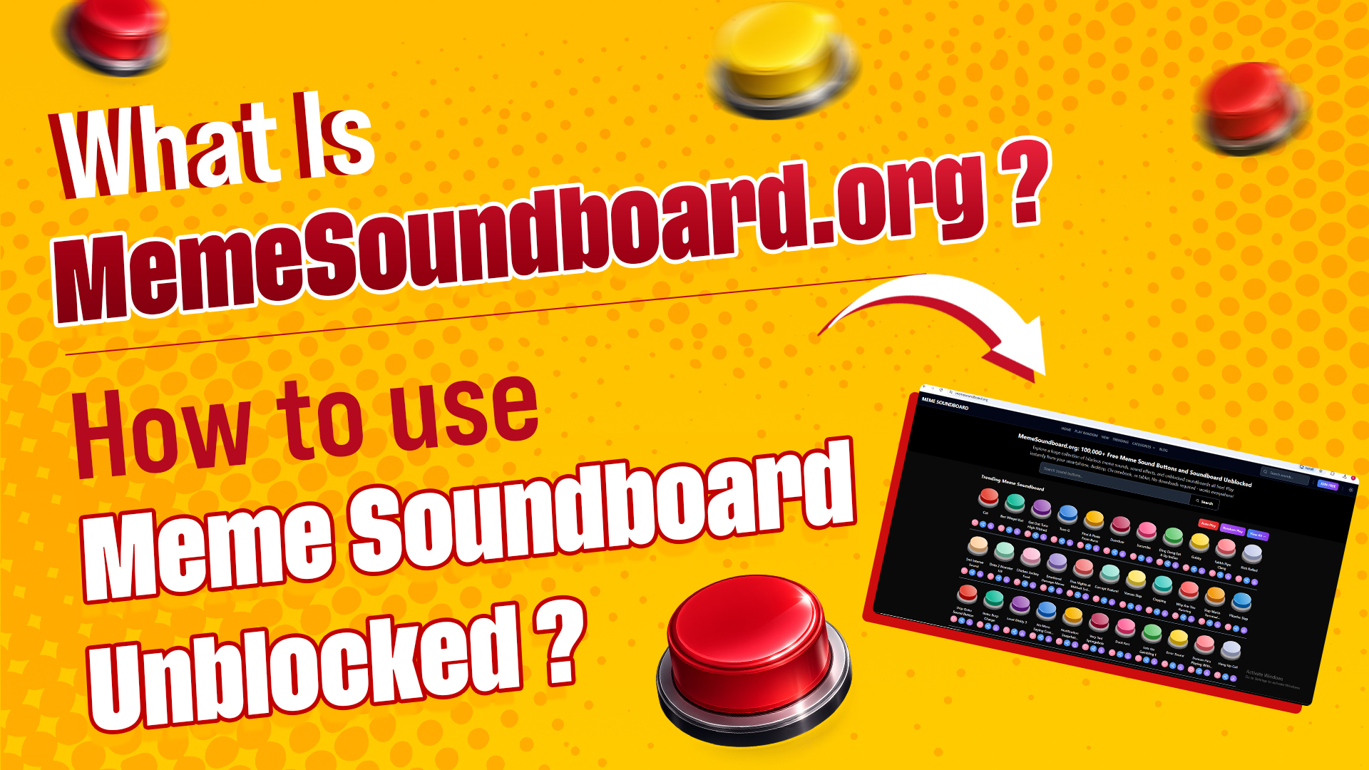 Sound Buttons Crazy: Play Meme Soundboard Unblocked